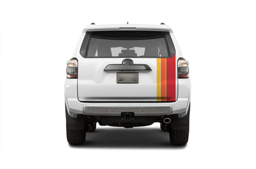 Side Back Stripe Graphics for Toyota 4Runner retro decals Vinyl