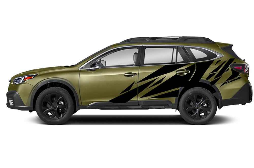 Diagrams Side Graphics Vinyl Subaru Outback Decals