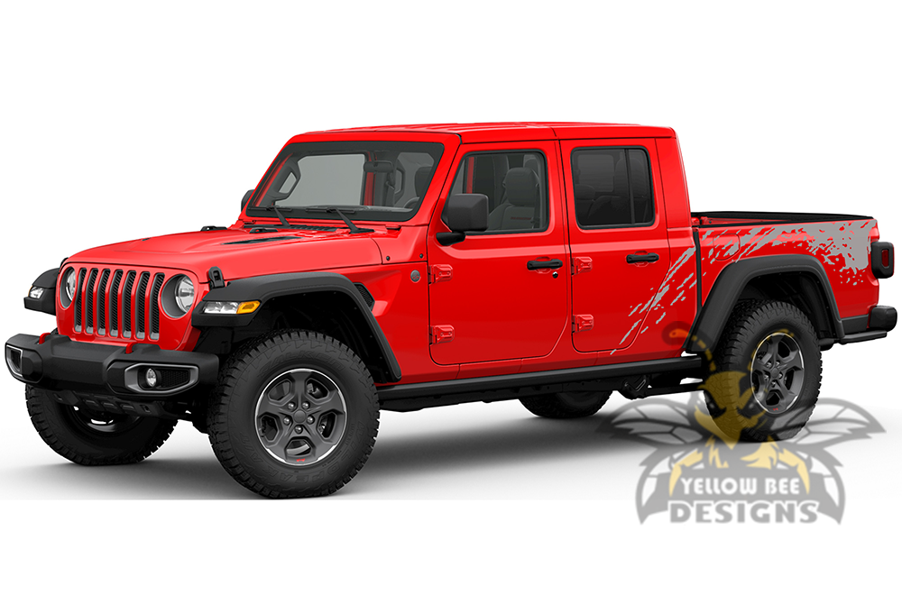 Mud Splash Graphics Graphics Decal For Jeep JT Gladiator 4 Door 2020