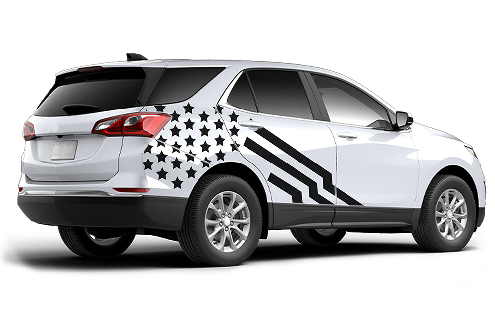 USA Flag Graphics Vinyl sticker for Chevrolet Equinox decals
